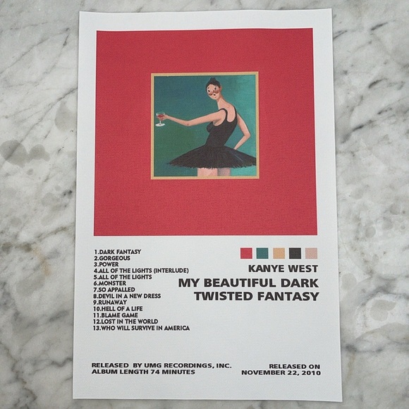 kanye west ye | Wall Decor | Kanye West Graduation 6 Pack Of 2h In X 8w ...